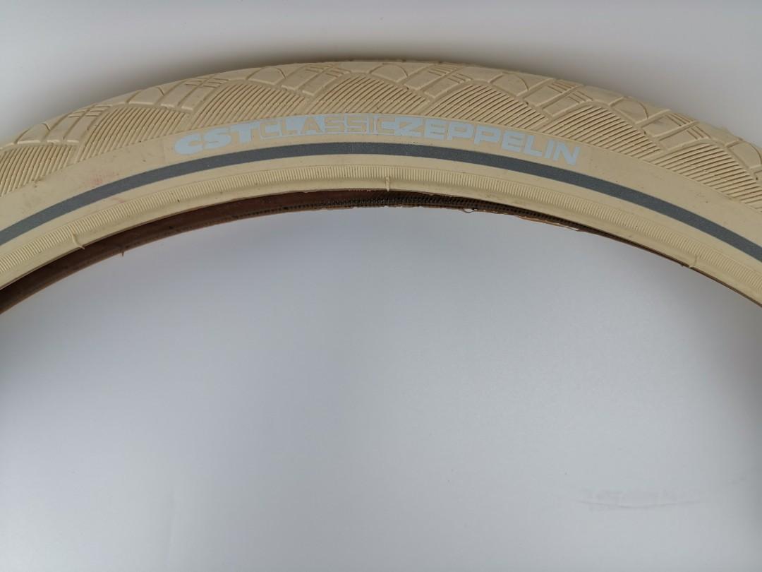 29x2.00 700x48C CST tire White tire with reflective strip 29 inch mtb ...