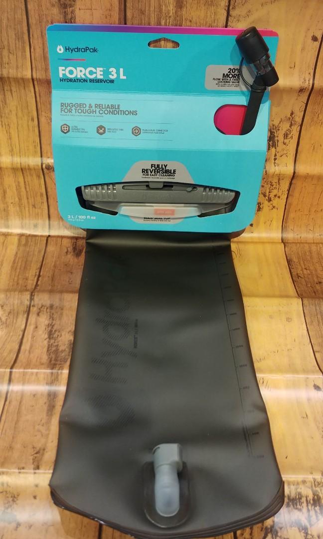 全新 美國 HYDRAPAK -Force 3L 水袋, 興趣及遊戲, 旅行, 旅遊 - 旅行必需品及用品 - Carousell