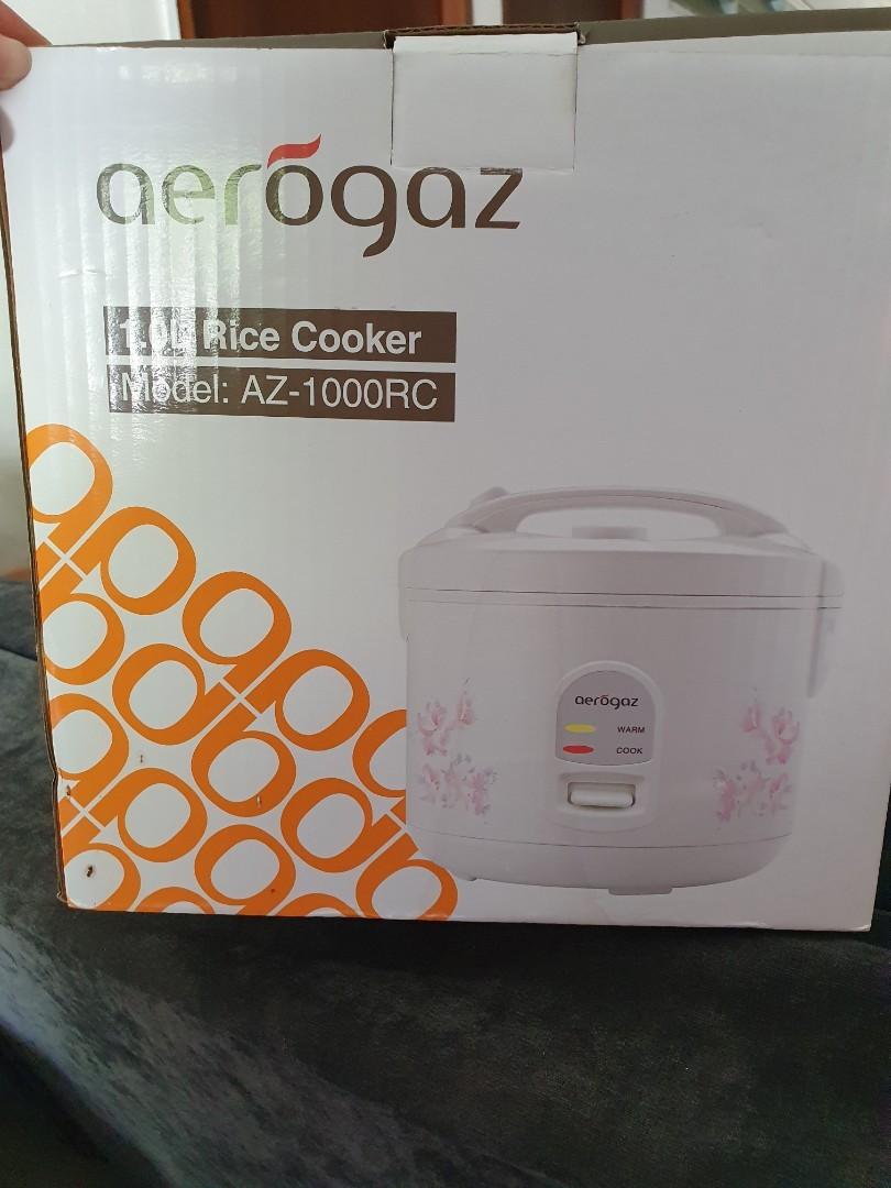 AEROGAZ 1L RICE COOKER, TV & Home Appliances, Kitchen Appliances ...