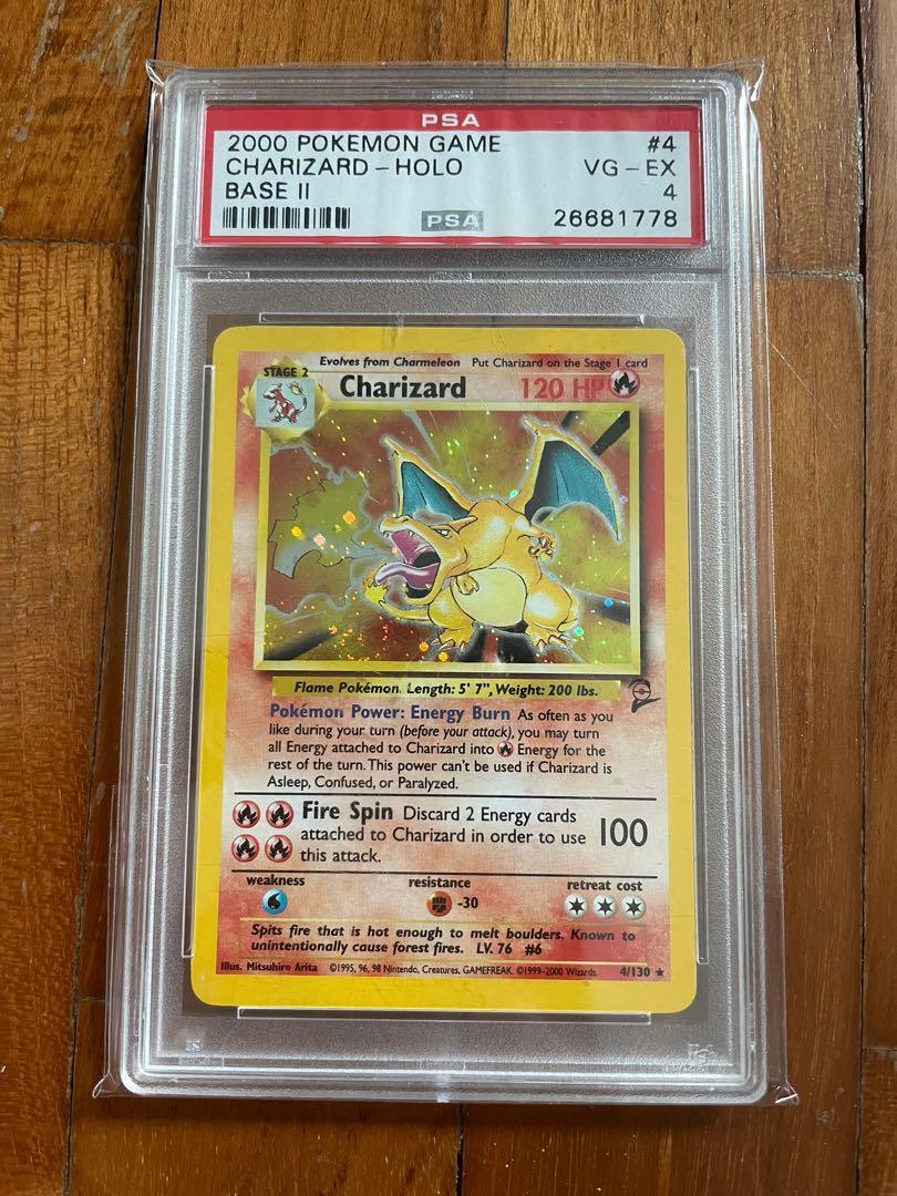 Base set 2 Charizard PSA, Hobbies & Toys, Toys & Games on Carousell