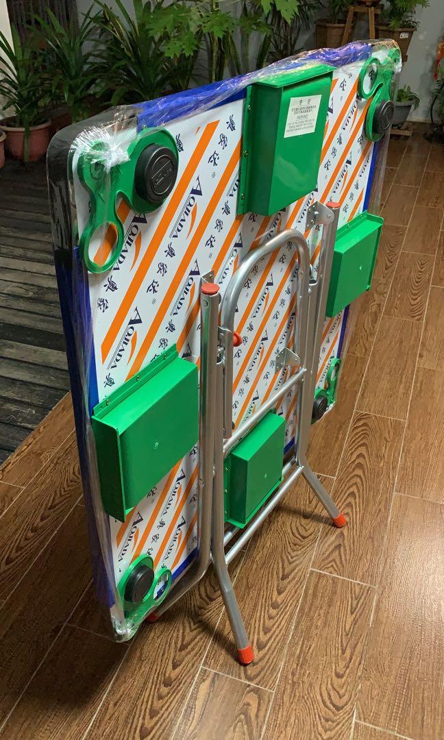 Brand new foldable mahjong table (still in plastic wrap), Furniture ...