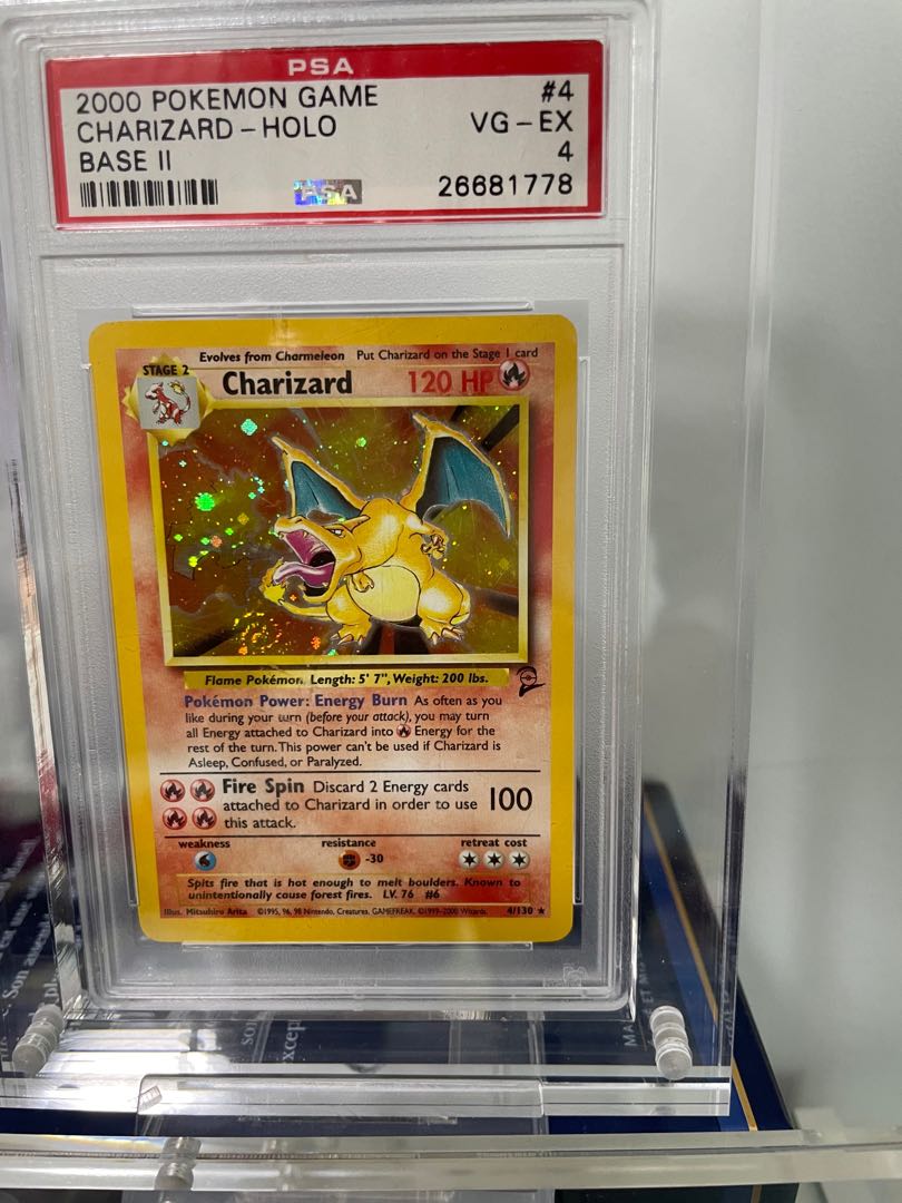 Charizard Base set 2 PSA 4 Pokémon, Hobbies & Toys, Toys & Games on ...