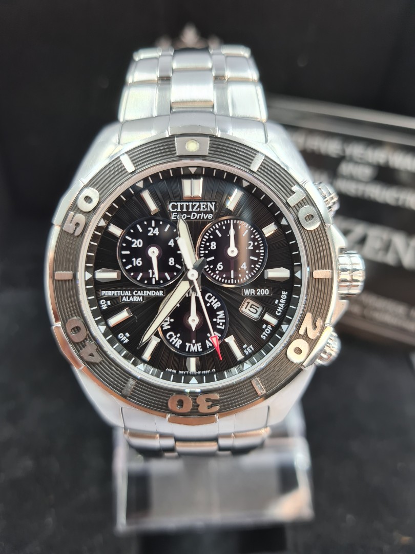 CITIZEN ECO DRIVE SIGNATURE COLLECTION PERPETUAL CALENDAR, Luxury ...