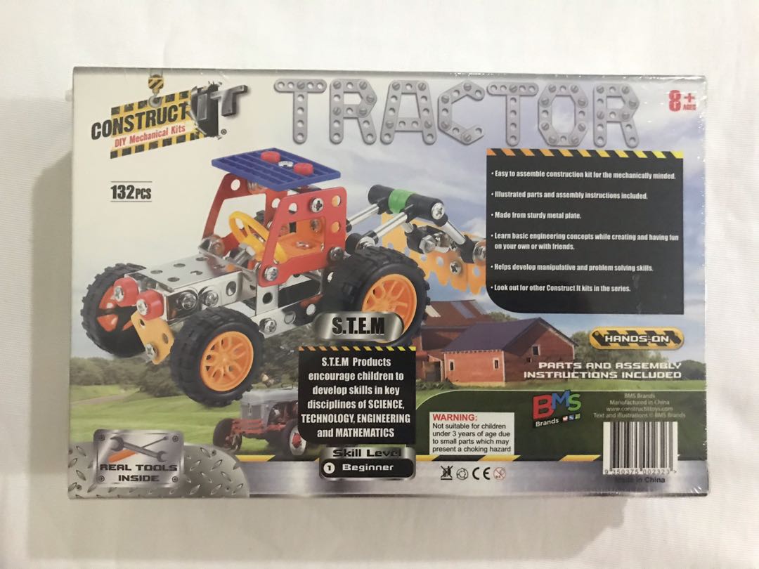 Construct It DIY Mechanical Kits Tractor/Off-Roader, Hobbies & Toys ...