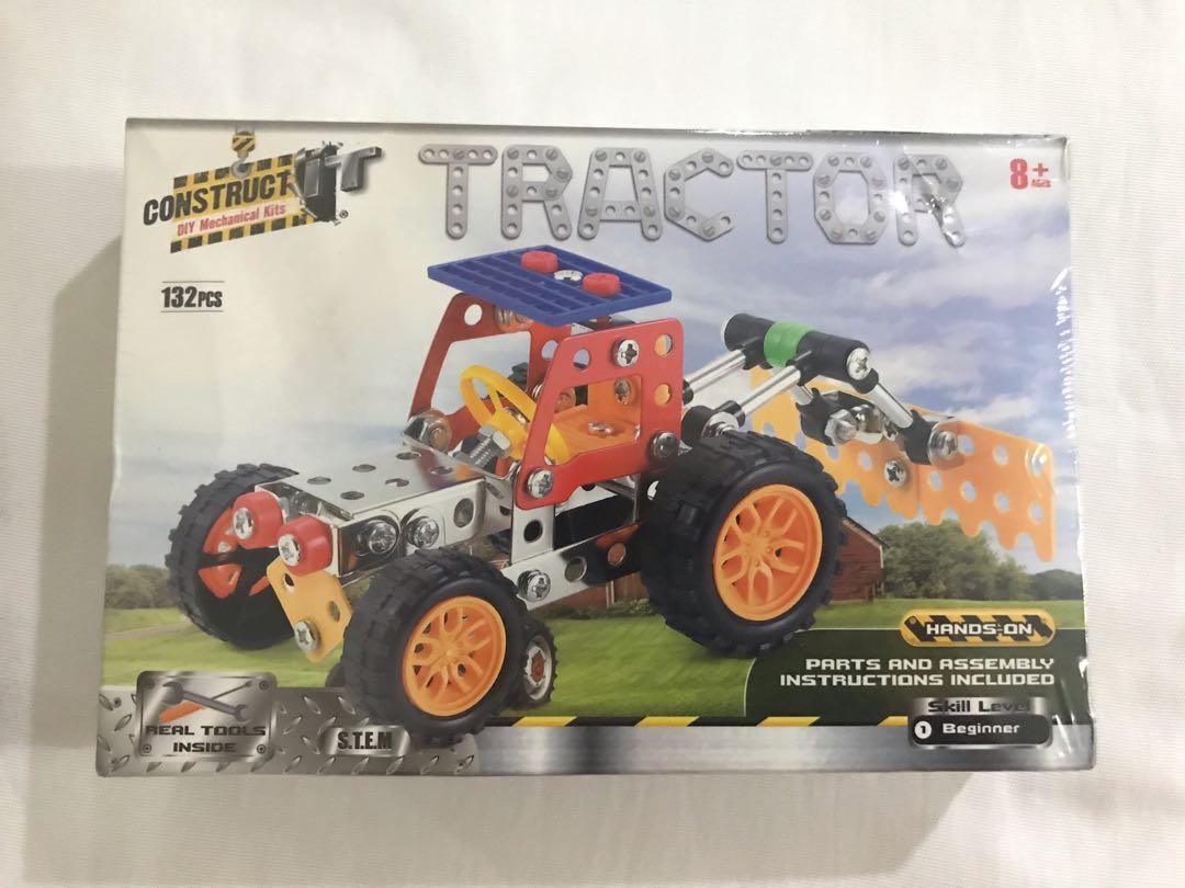 Construct It DIY Mechanical Kits Tractor/Off-Roader, Hobbies & Toys ...