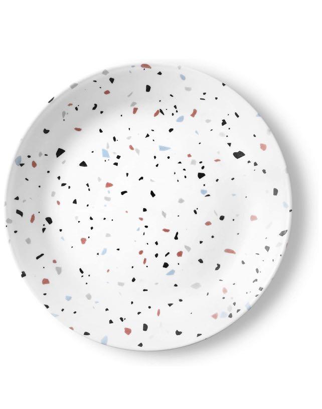 Corelle 18pc Terrazzo Rosa Dinnerware Set Service For 6, Furniture ...