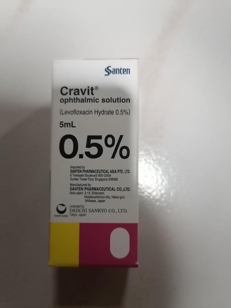 Cravit Opthalmic Solution 5ml on Carousell