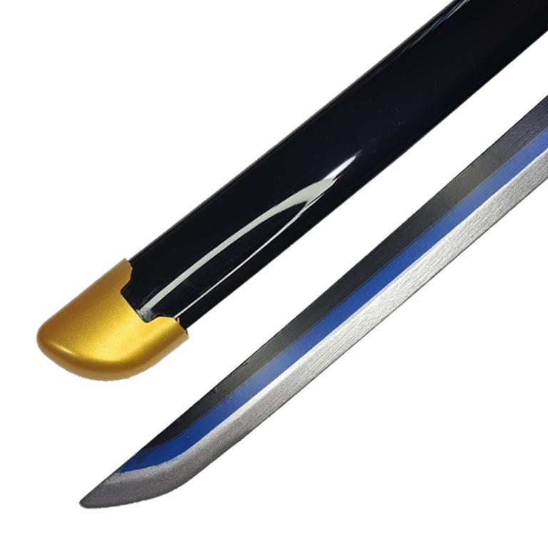 Demon Slayer Tomioka Giyuu Water Hashira Nichirin Blade (Cosplay Wooden ...