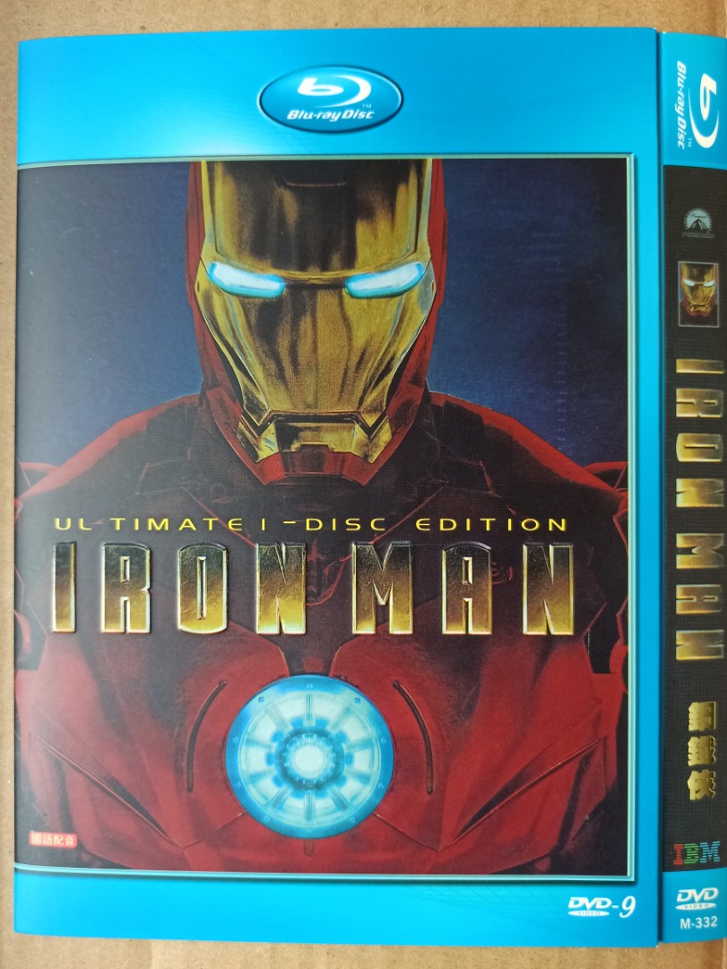 DVD Iron Man language have English & Mandarin & Thailand, Hobbies ...