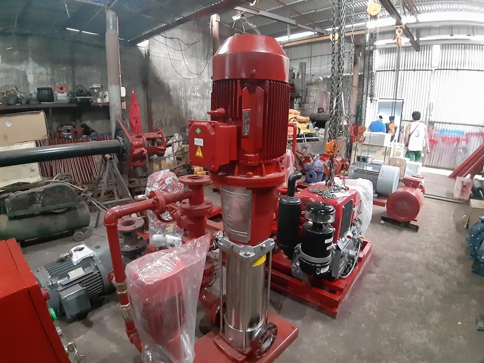 FIRE PUMP PRV WASTECONE DIESEL ENGINE, Commercial & Industrial ...