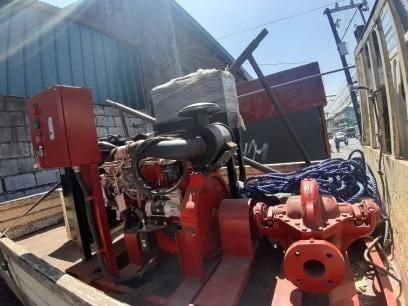 FIRE PUMP PRV WASTECONE DIESEL ENGINE, Commercial & Industrial ...