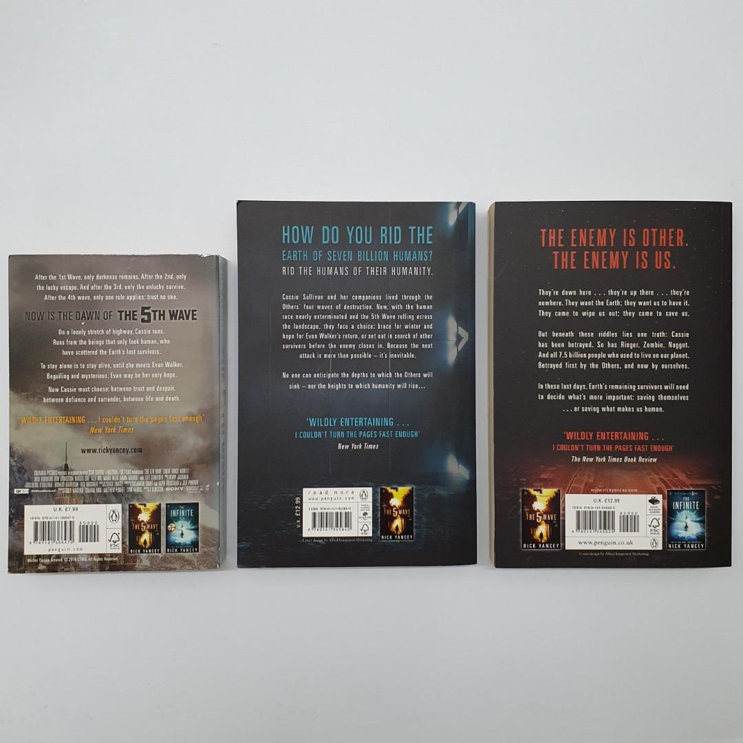 [FULL SET] The 5th Wave, The Infinite Sea & The Last Star | Rick Yancey ...