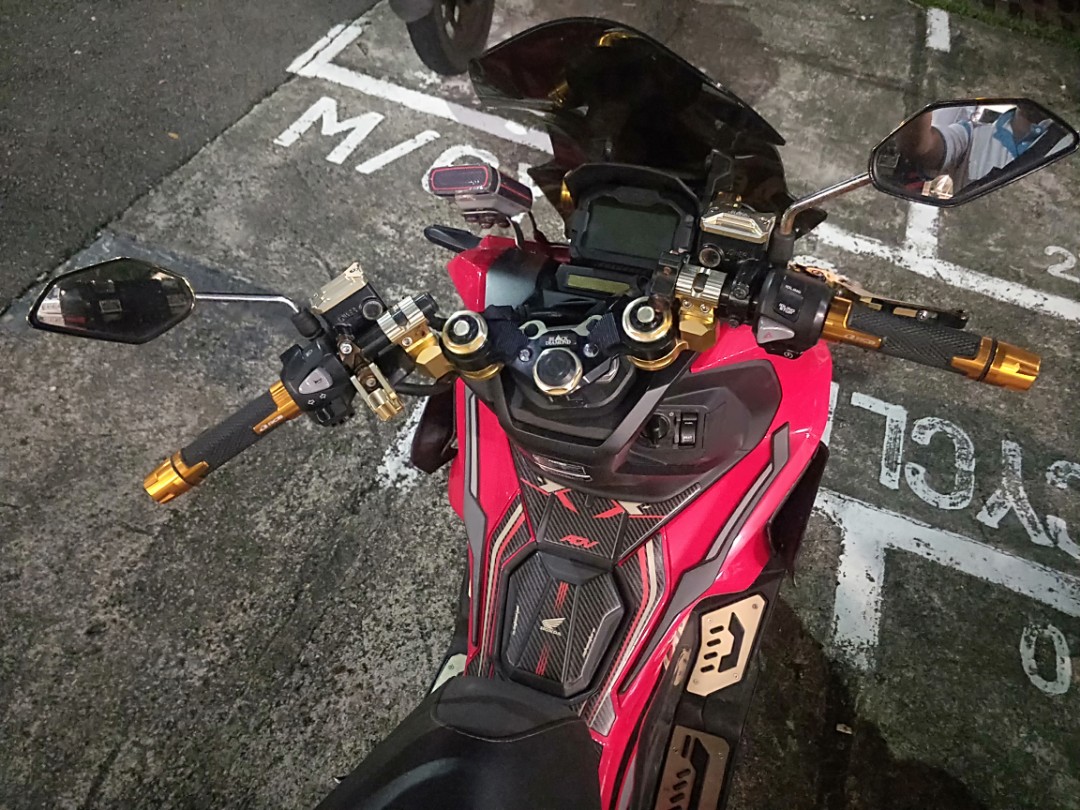 Honda ADV 150 after market handle, Motorcycles, Motorcycle Accessories ...