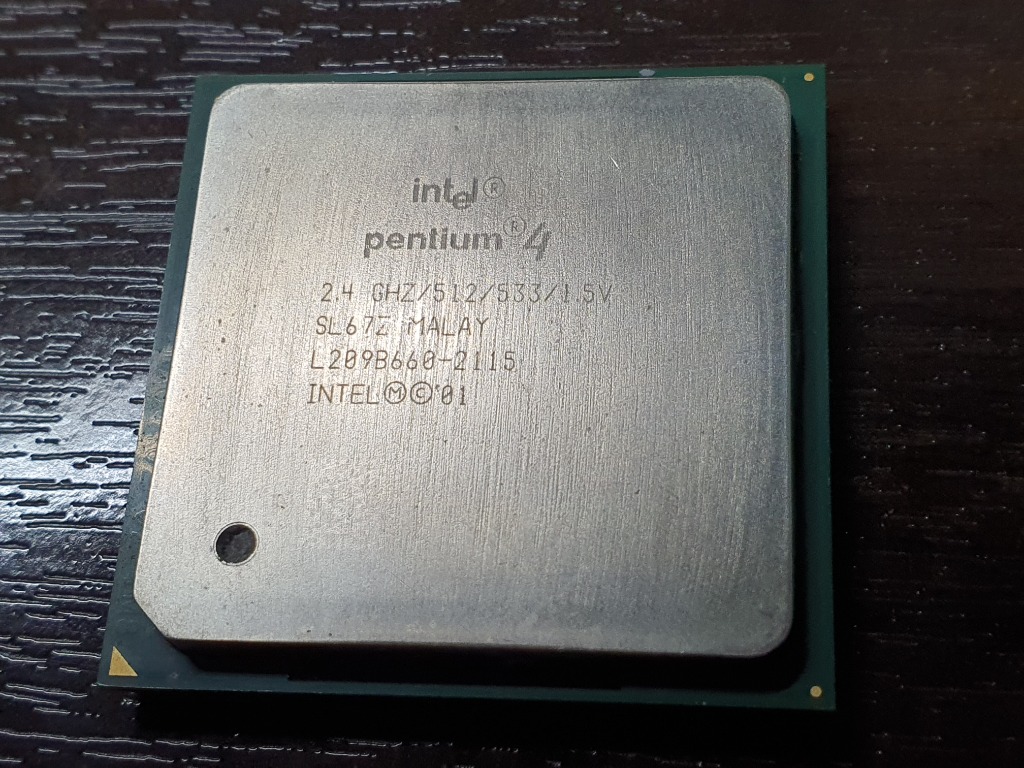 Intel Pentium 4 CPU 2.4 Ghz/512/533/1.5v, Computers & Tech, Parts ...