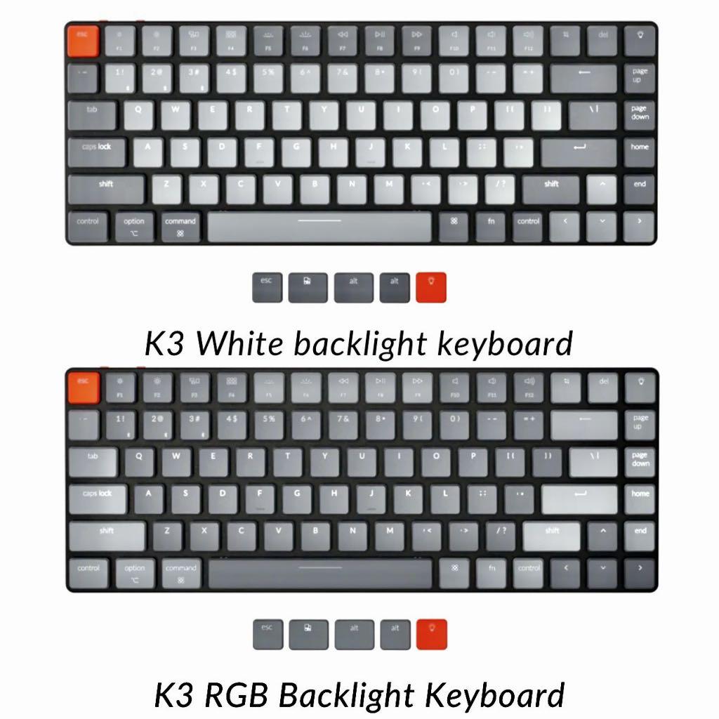 Keychron K3 Keycap set 機械式 鍵盤 鍵帽 Win Mac 配件, 電腦＆科技, 電腦周邊及配件, 電腦鍵盤及相關產品 ...