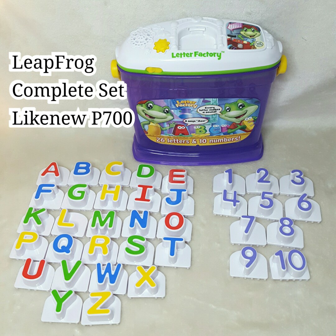Leapfrog Letter Factory, Hobbies & Toys, Toys & Games on Carousell