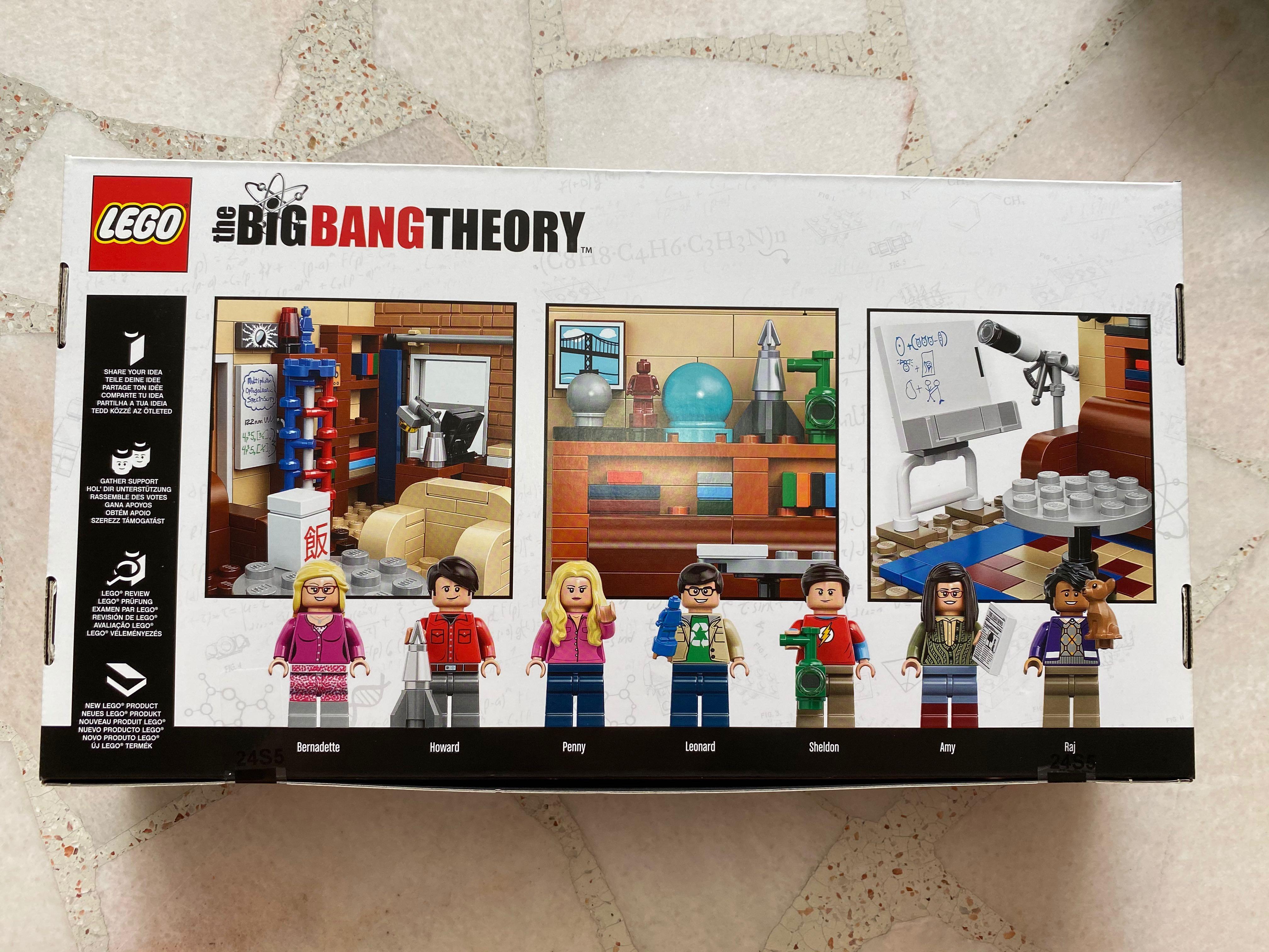 Lego 21302 The Big Bang Theory, Hobbies & Toys, Toys & Games on Carousell