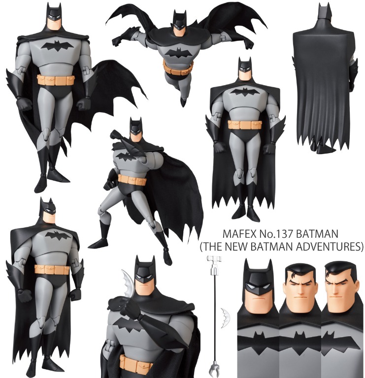 MAFEX No.137 BATMAN (THE NEW BATMAN ADVENTURES), Hobbies & Toys ...