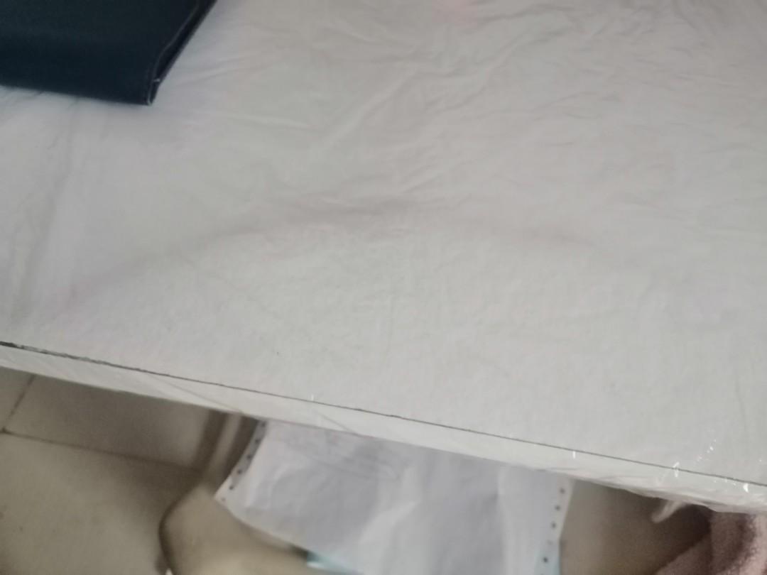 Mandaue Foam white desk , Furniture & Home Living, Furniture, Tables ...