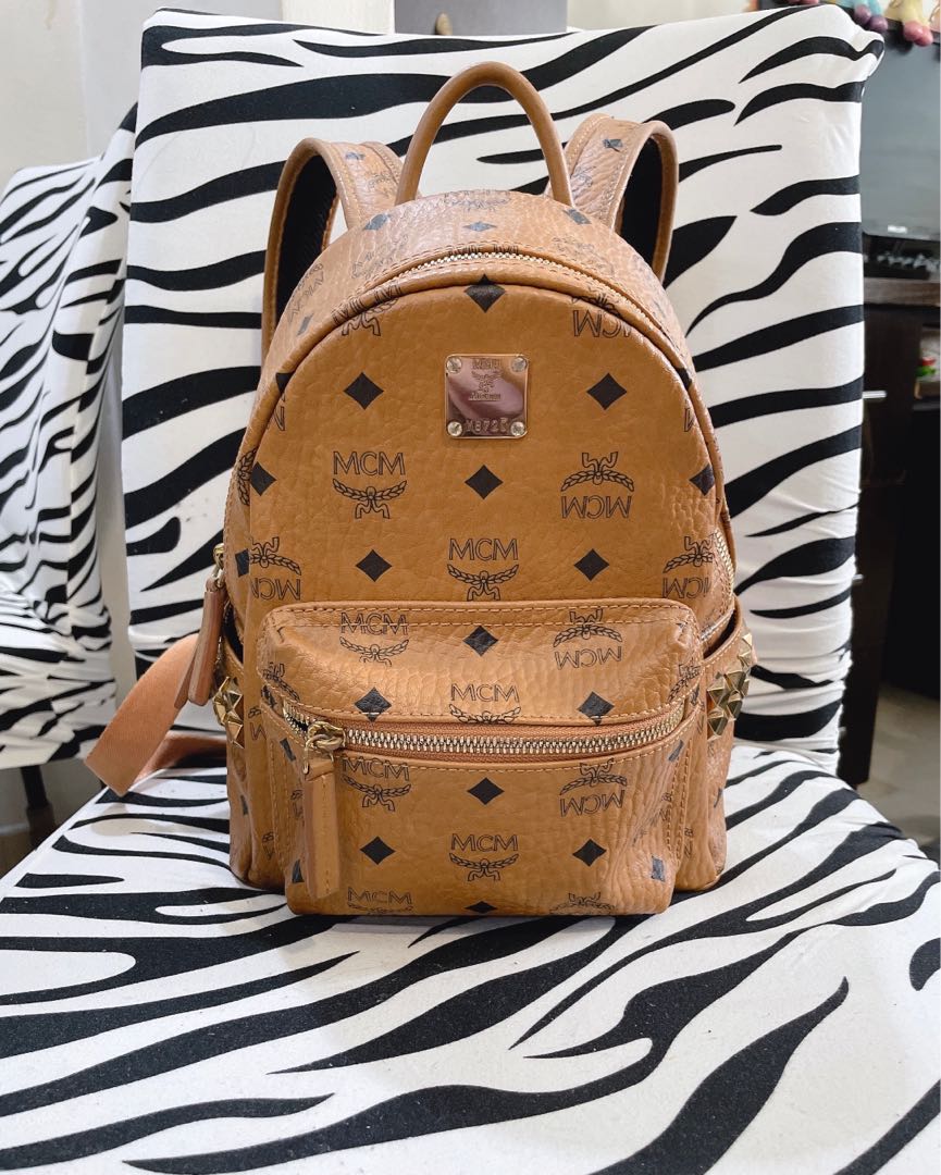 MCM Backpack, Women's Fashion, Bags & Wallets, Backpacks on Carousell