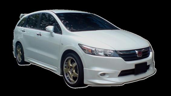 Mugen FRONT Body Kit Add-on(not lower lips) Only Honda Stream RN6 RSZ ...