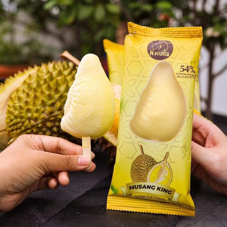 Musang King ice cream, Food & Drinks, Chilled & Frozen Food on Carousell