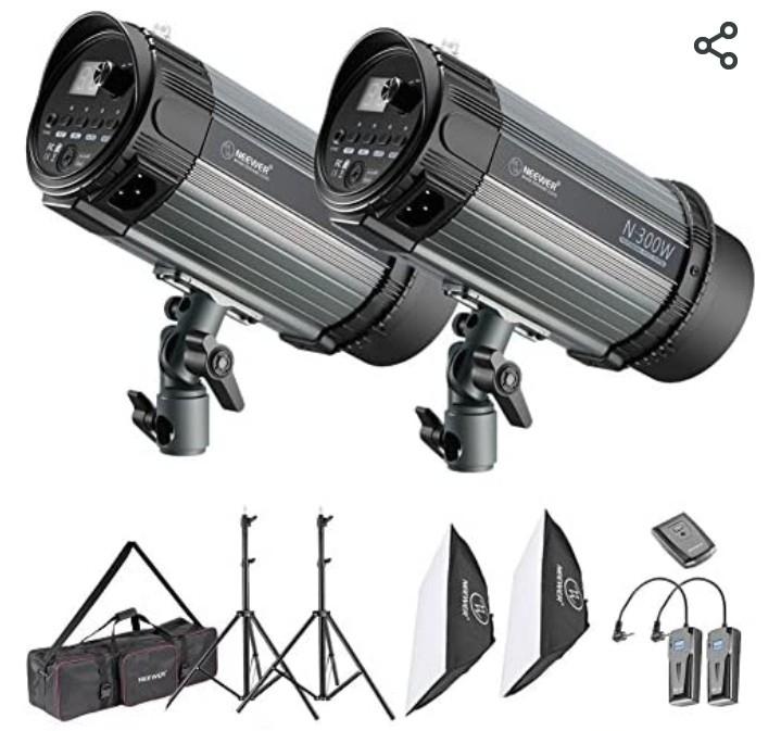 NEEWER N300W FLASH LAMP, Photography, Photography Accessories, Lighting ...