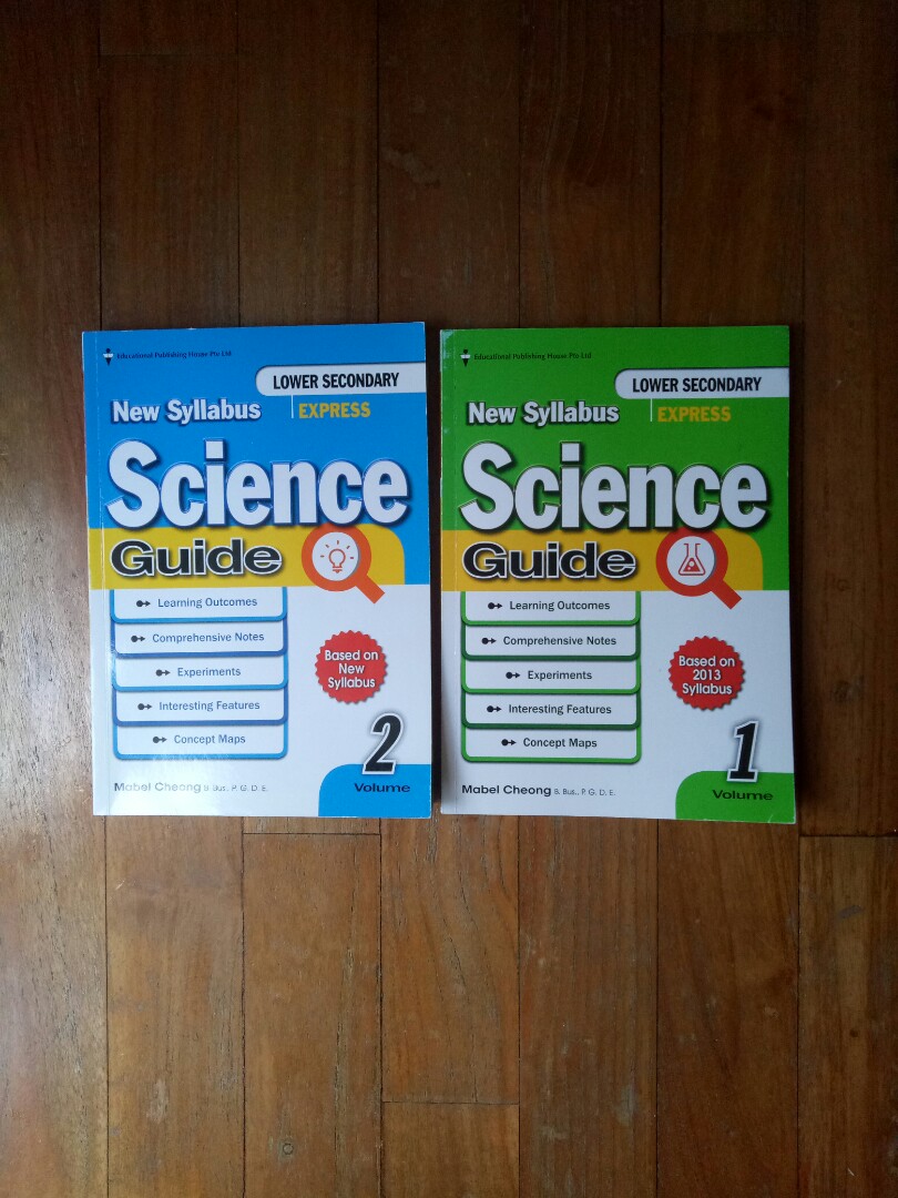 New Syllabus Science Guide Vol 1 2 Hobbies Toys Books Magazines new-syllabus-science-guide-vol-1-2-hobbies-toys-books-magazines