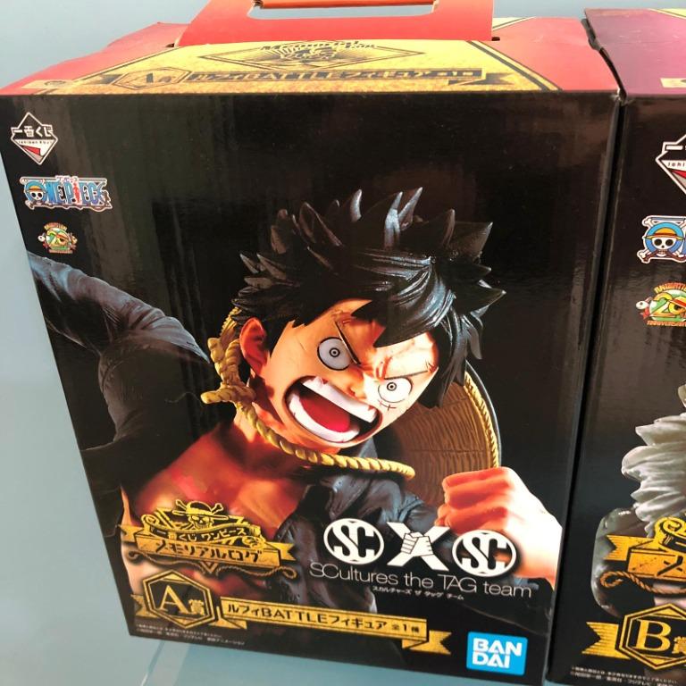 One Piece SCultures TAG Team BNIB Ichiban Kuji Charlotte Katakuri Luffy ...