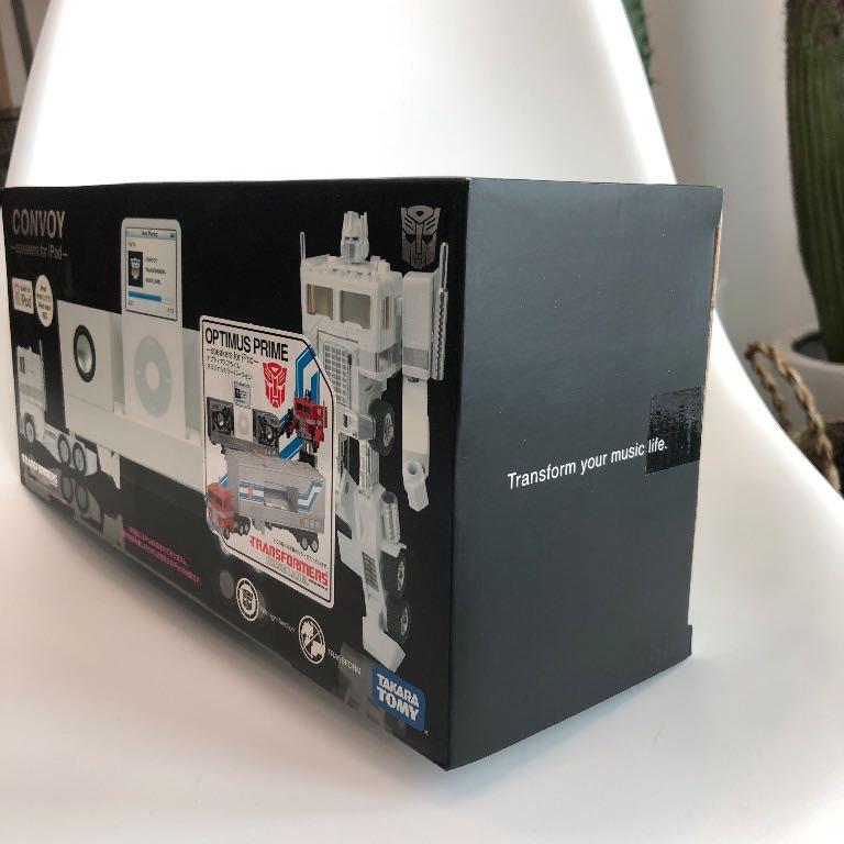 Optimus Prime Music Label Speakers Convoy Transformers Takara Tomy MISB ...