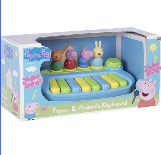 PEPPA PIG - PEPPA & FRIEND'S KEYBOARD, Hobbies & Toys, Books ...