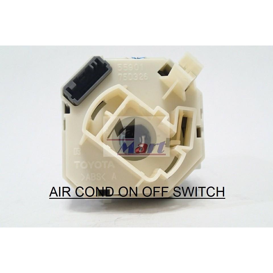 PERODUA MYVI LAGI BEST / MYVI ICON & ALZA TOYOTA NCP93 AIR COND switch ...