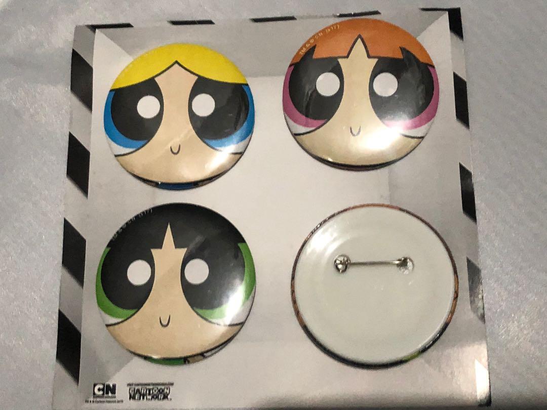 Powerpuff Girls and Ben 10 Button Pins, Hobbies & Toys, Toys & Games on ...
