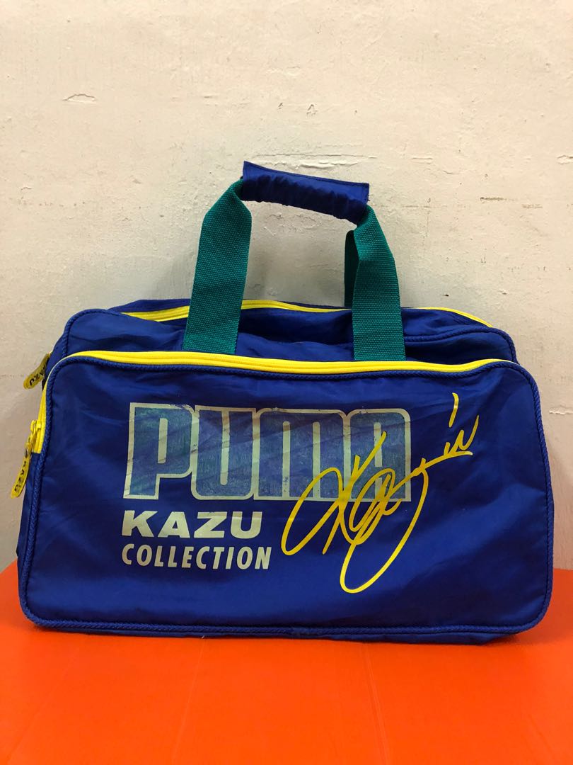 Puma X Kazuyoshi Miura Duffle Bag, Men's Fashion, Bags, Sling Bags on ...