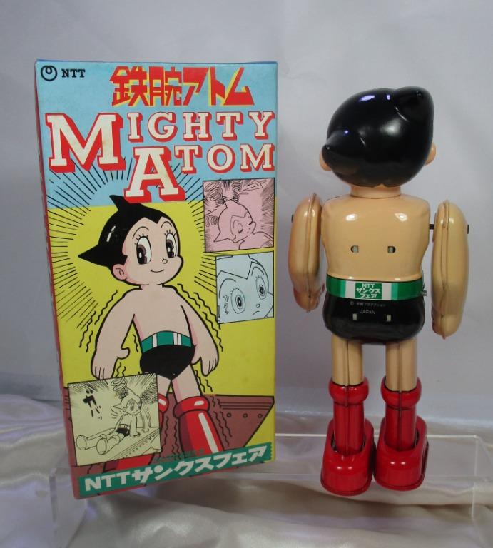 Rare Vintage Astro Boy / Atom boy Robot Tin wind up by NTT Japan ...