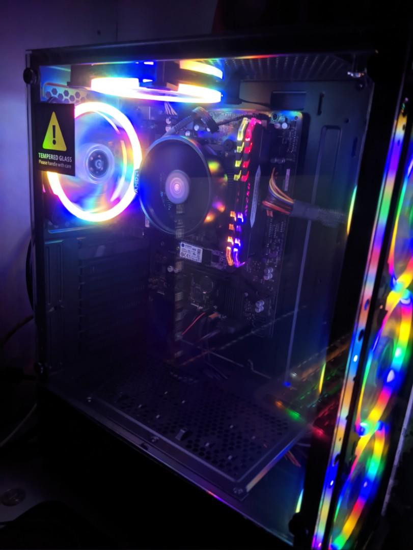 ryzen 5 3400g system unit, Computers & Tech, Desktops on Carousell