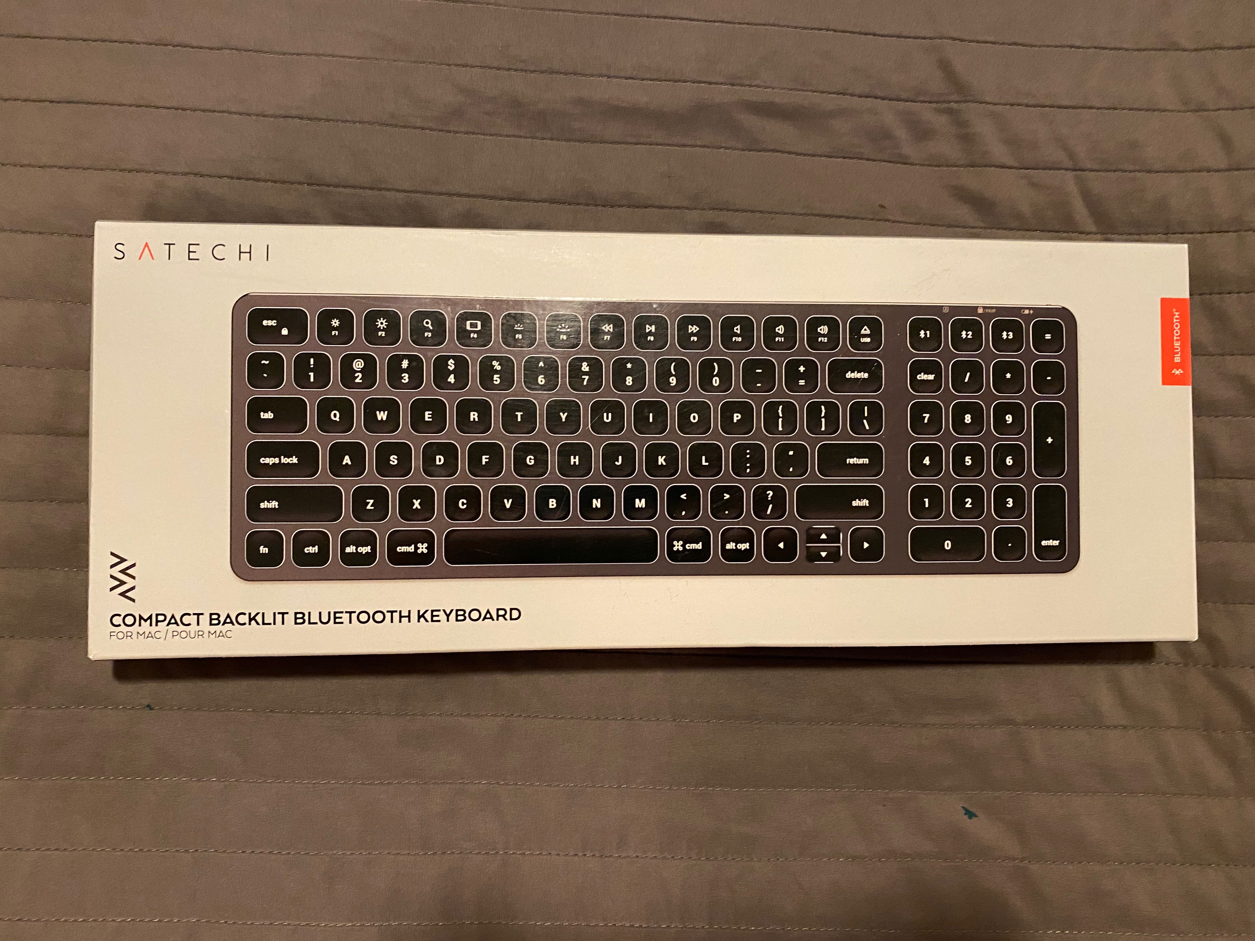 Satechi Aluminium Backlit Bluetooth Keyboard, Computers & Tech, Parts & Accessories, Computer ...