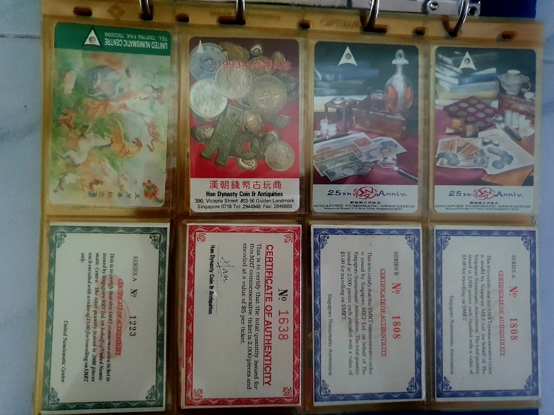 SMRT Card at 2.00 each, Everything Else on Carousell