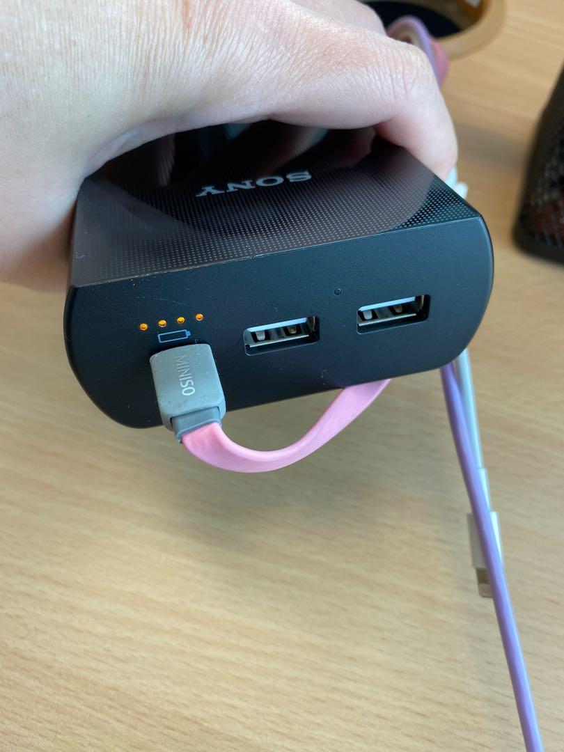Sony portable charger 20000 mAh, Mobile Phones & Gadgets, Mobile ...