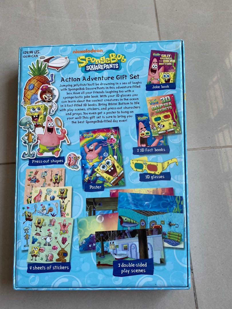 Spongebob 3D story books, Hobbies & Toys, Books & Magazines, Children's ...