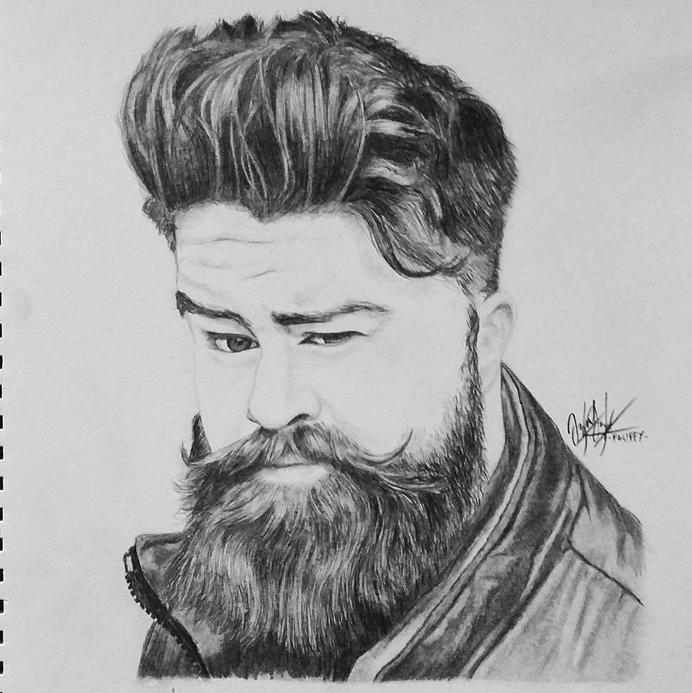 Tempah Lukisan Potret | Portrait Drawing Commission, Hobbies & Toys ...