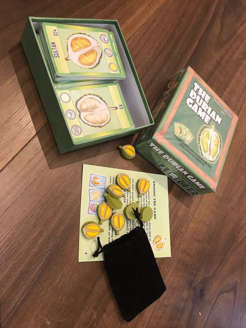 The Durian Game Board Game Card Game, Hobbies & Toys, Toys & Games on ...