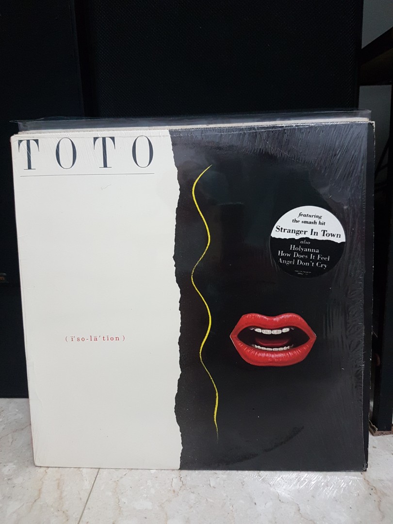 Toto Isolation Vinyl lp Record, Hobbies & Toys, Music & Media, Vinyls ...