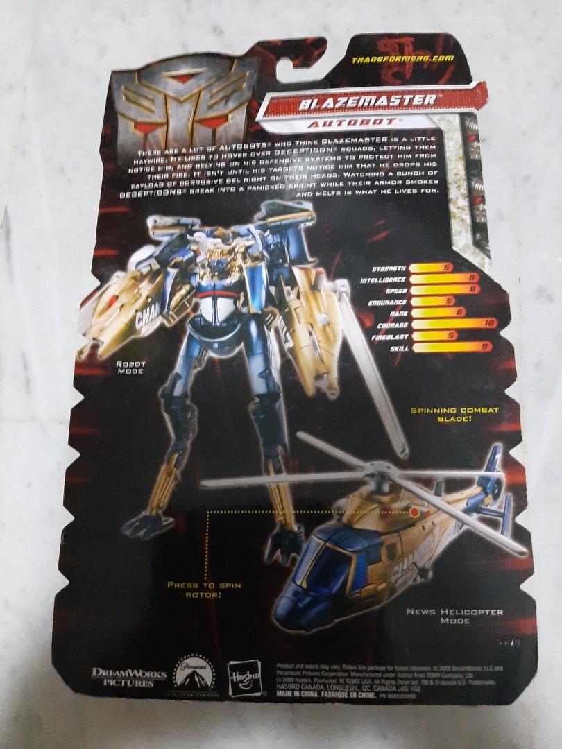 Transformers Blazemaster Revenge of the Fallen, Hobbies & Toys, Toys ...