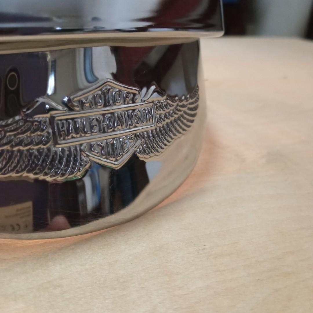 Vespa headlight rim with peak visor cover, Motorcycles, Motorcycle ...