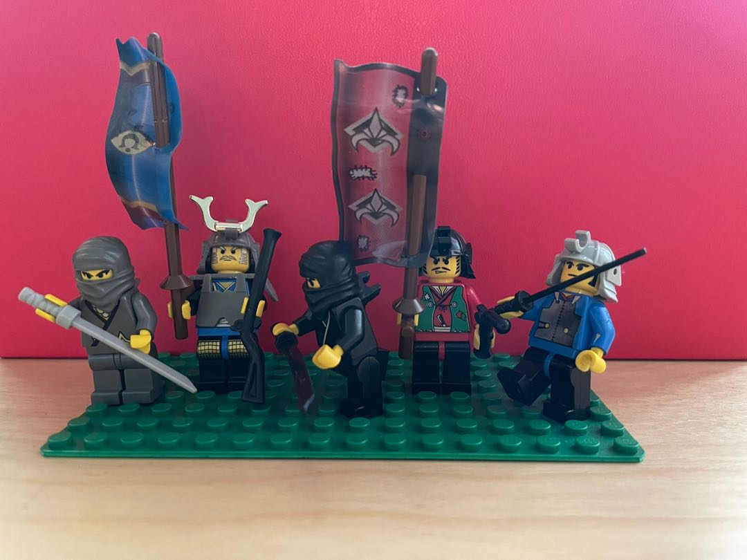 Vintage Lego Ninja Knights - set 4805 (collectible minifigs), Toys ...