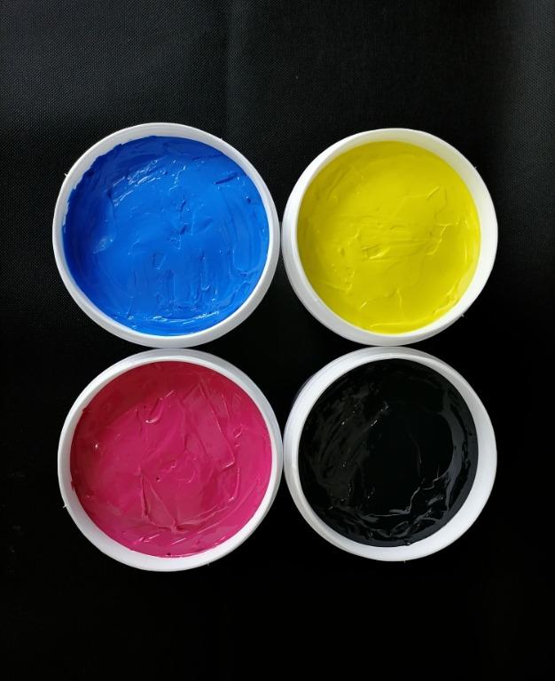 Wetlook Water-based CMYK Inks, Hobbies & Toys, Stationary & Craft ...