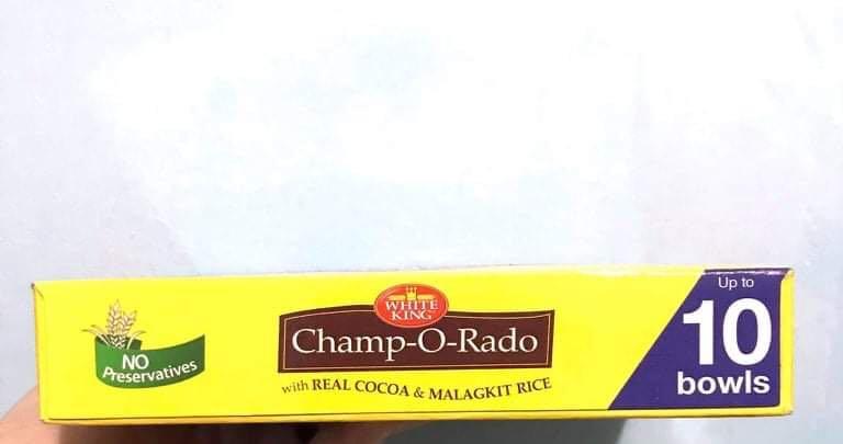 White King Champ-O-Rado Champorado Chocolate Rice Porridge Mix 227g ...