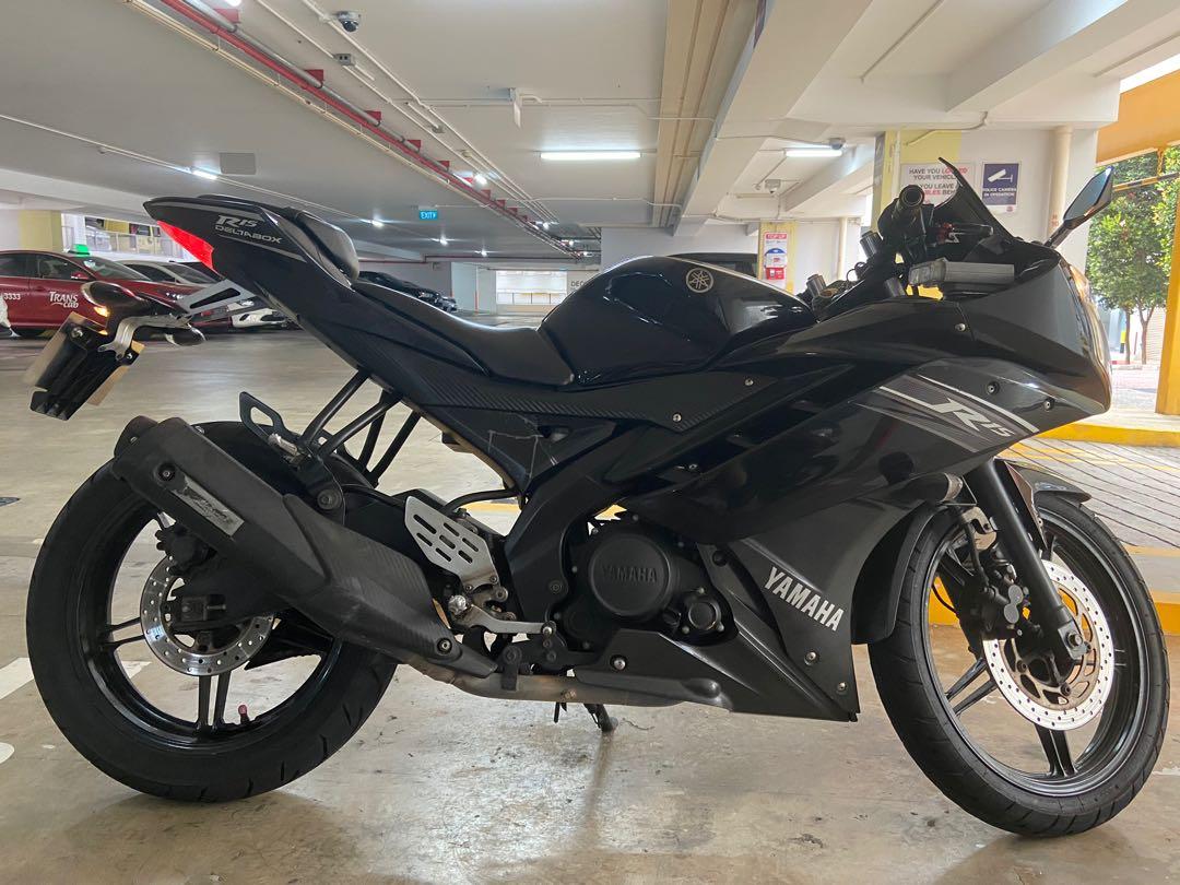 Yamaha R15 V2, Motorcycles, Motorcycles for Sale, Class 2B on Carousell
