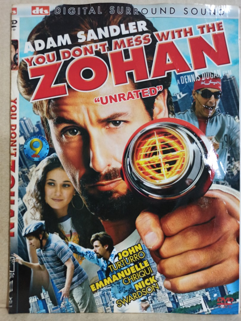 ZOHAN Adam Sandler DVD, Hobbies & Toys, Music & Media, CDs & DVDs on ...